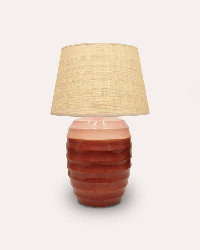 Beehive Ceramic Lamp - Red – Birdie Fortescue