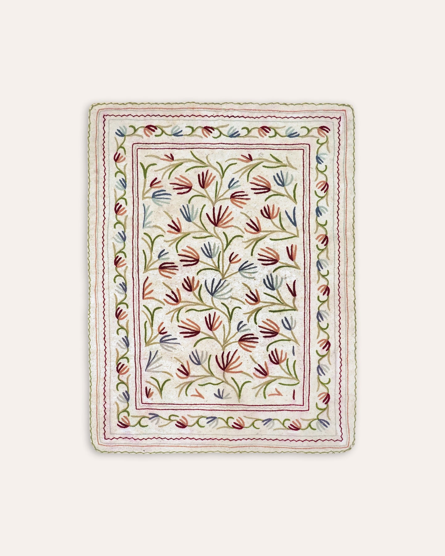 Namda Spring Felted Rug - Multi – Birdie Fortescue