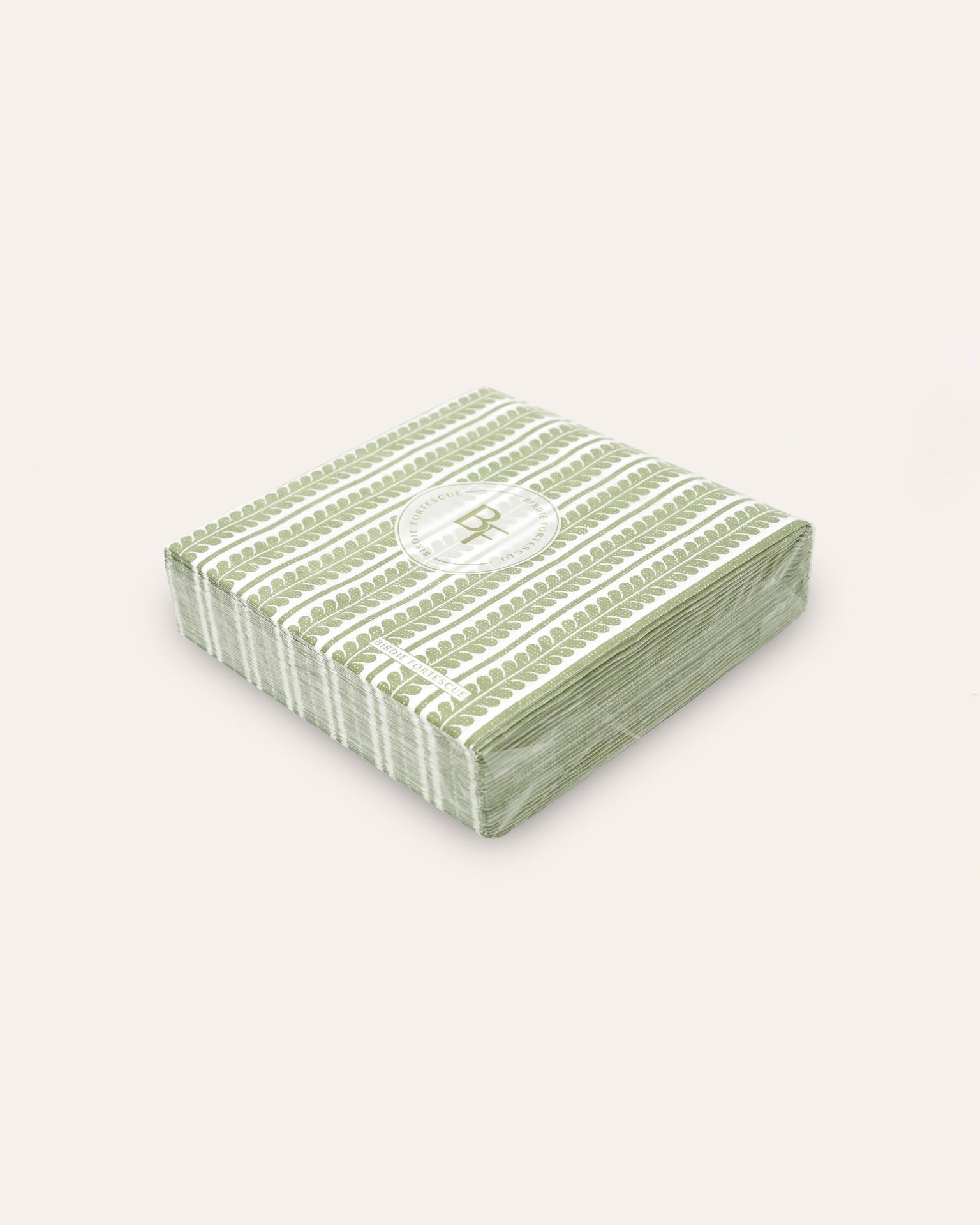 Bel Paper Napkins - Green – Birdie Fortescue
