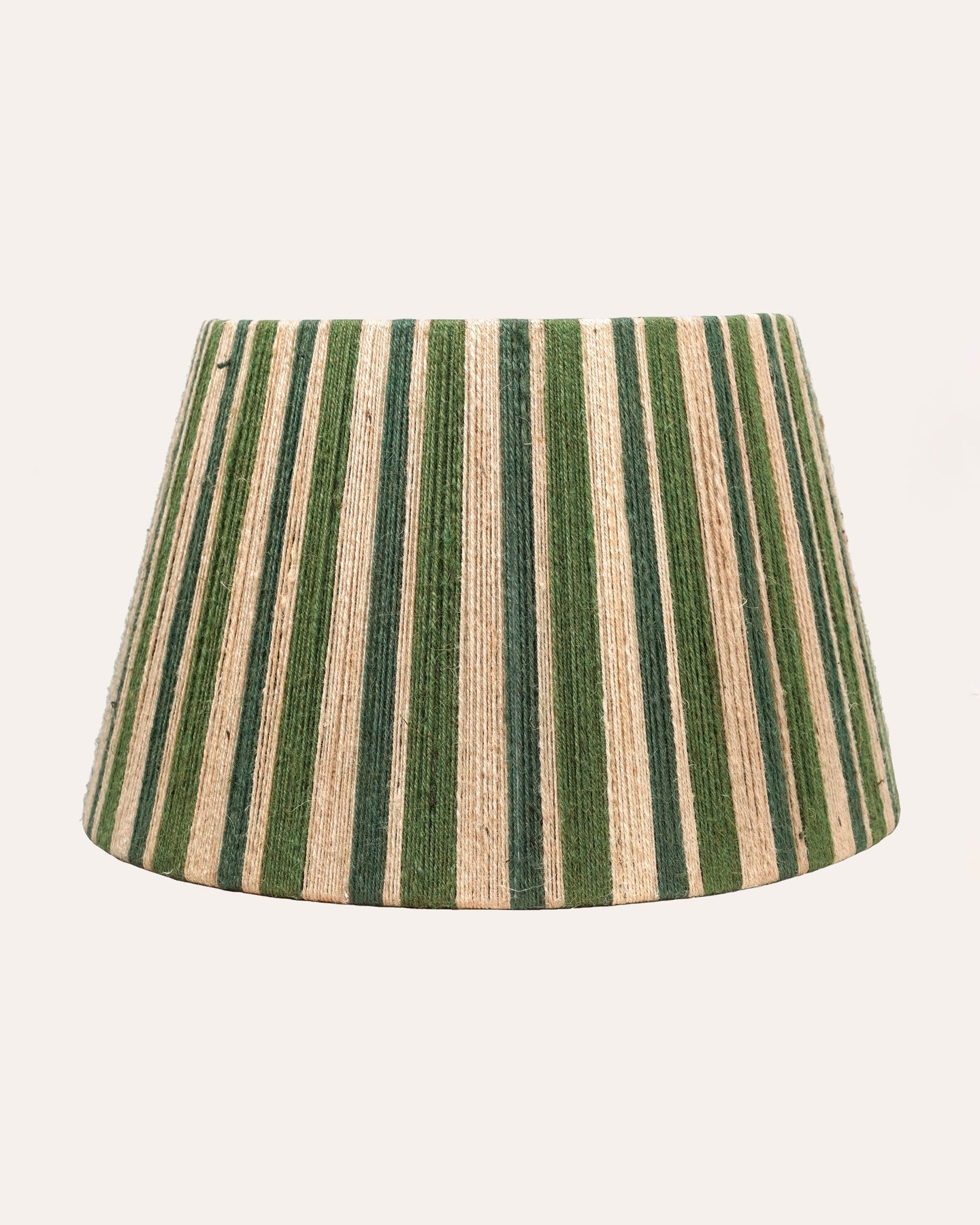 The Stripey String Lampshade - The Green – Birdie Fortescue