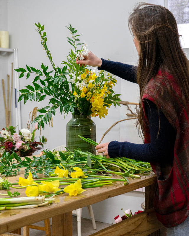 Maypole Vase - Large - Green – Birdie Fortescue