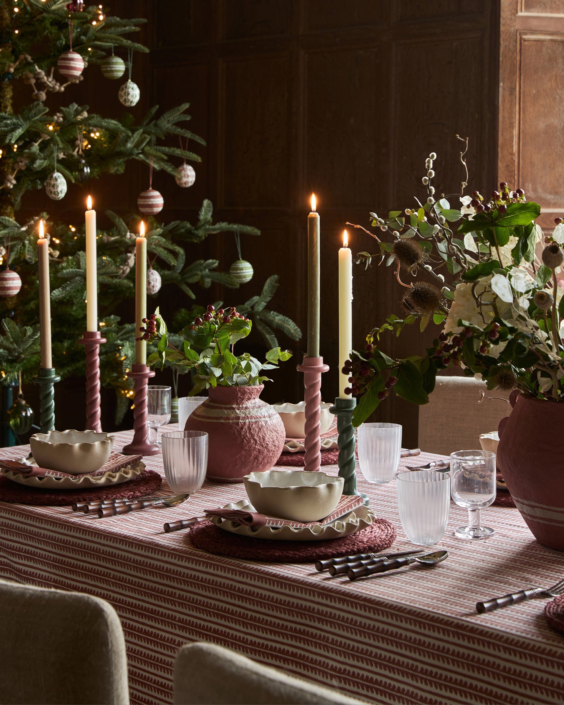 Bel Tablecloth - Red – Birdie Fortescue
